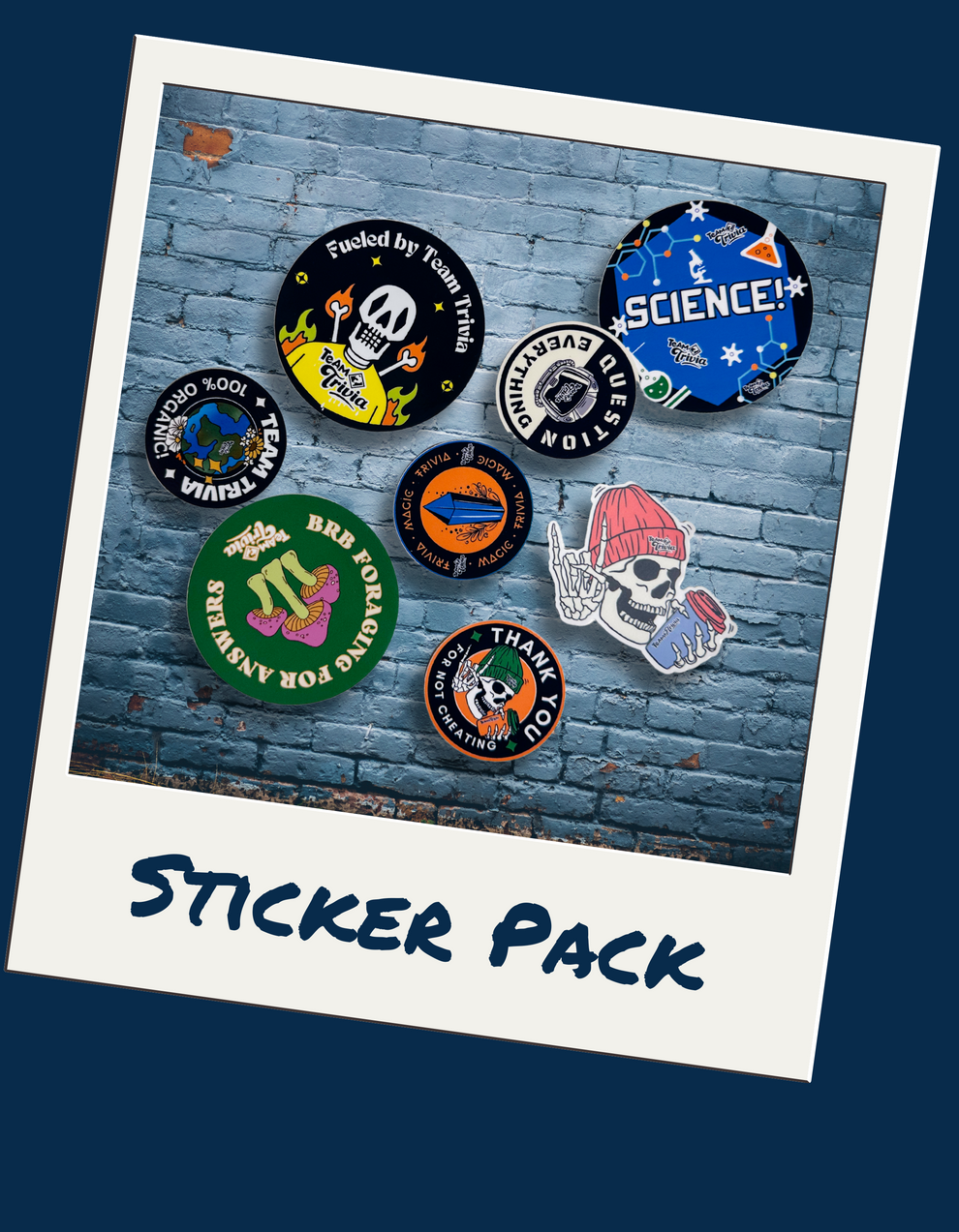 Team Trivia Sticker Grab Bag – Team Trivia Shop